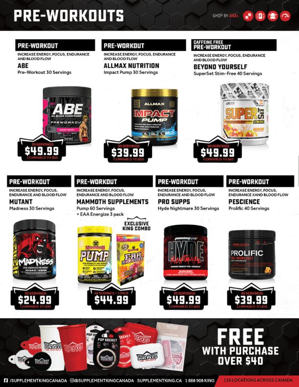 Supplement King Flyers