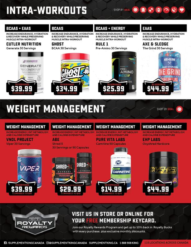 Supplement King Flyers