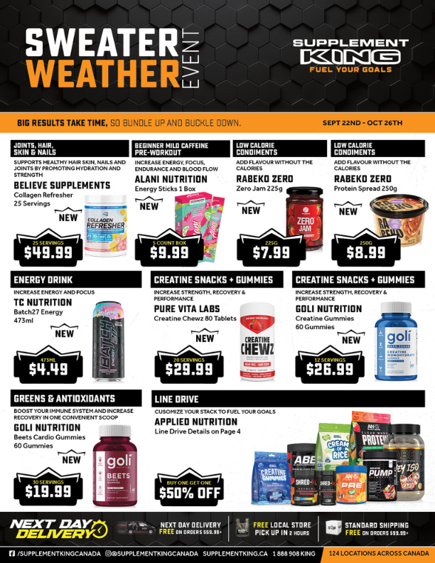 Supplement King Flyers