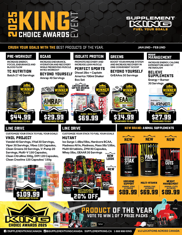 Supplement King Flyers