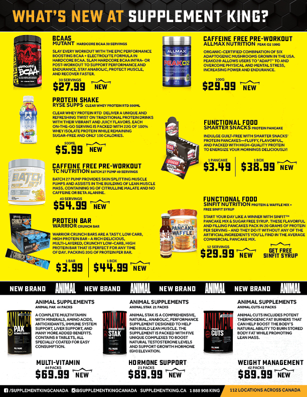 Supplement King Flyers