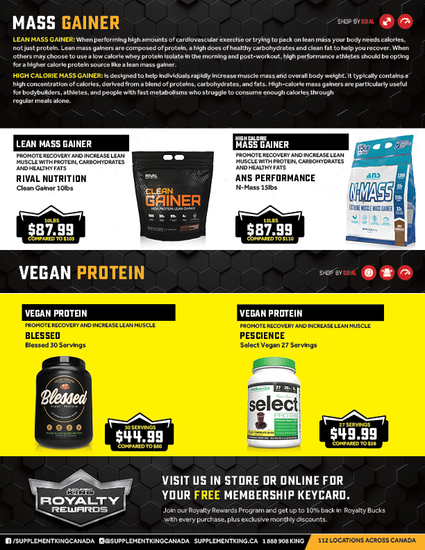 Supplement King Flyers