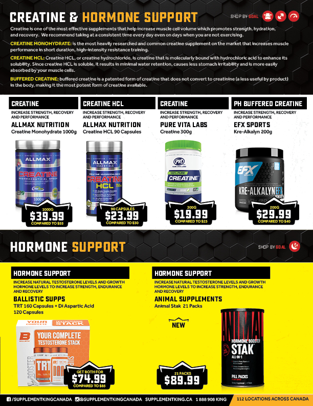 Supplement King Flyers